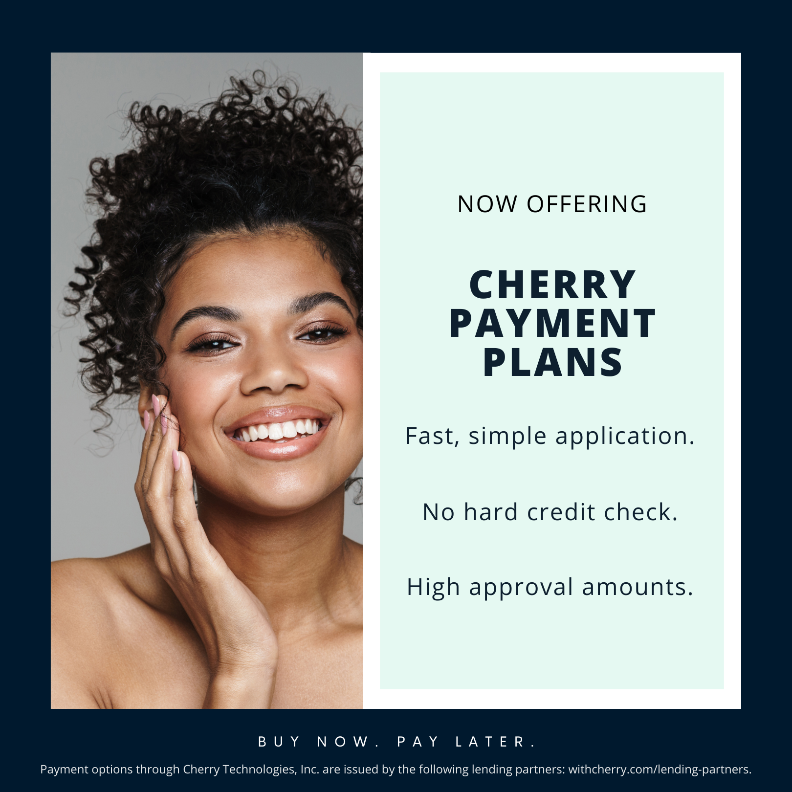 Cherry Payment Plans - BOTANICAL HEALING WELLNESS SPA